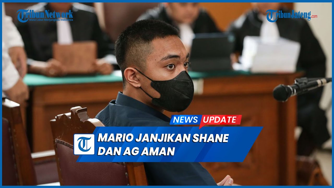Terungkap Mario Dandy Janjikan Shane dan AG Tak Terseret Kasus: Nanti ...