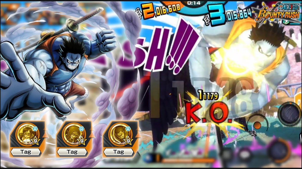 6★ NIGHTMARE LUFFY GAMEPLAY ON SS | One Piece Bounty Rush - YouTube