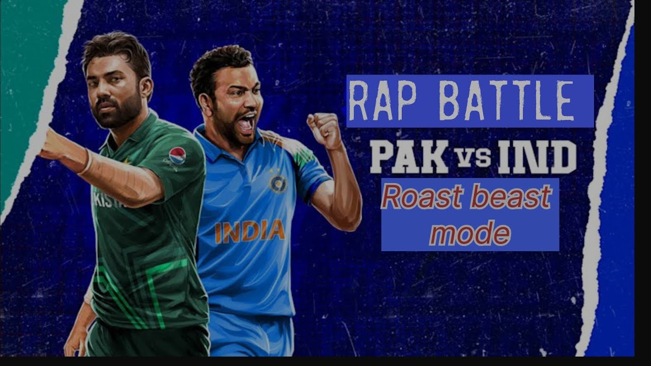 🔥 India vs Pakistan – Savage Cricket Rap Battle || ICC Champions Trophy ...