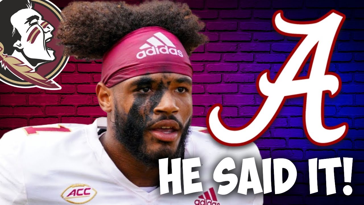 FSU QB Just SHOCKED EVERYONE with Alabama SMACK TALK | Thomas ...