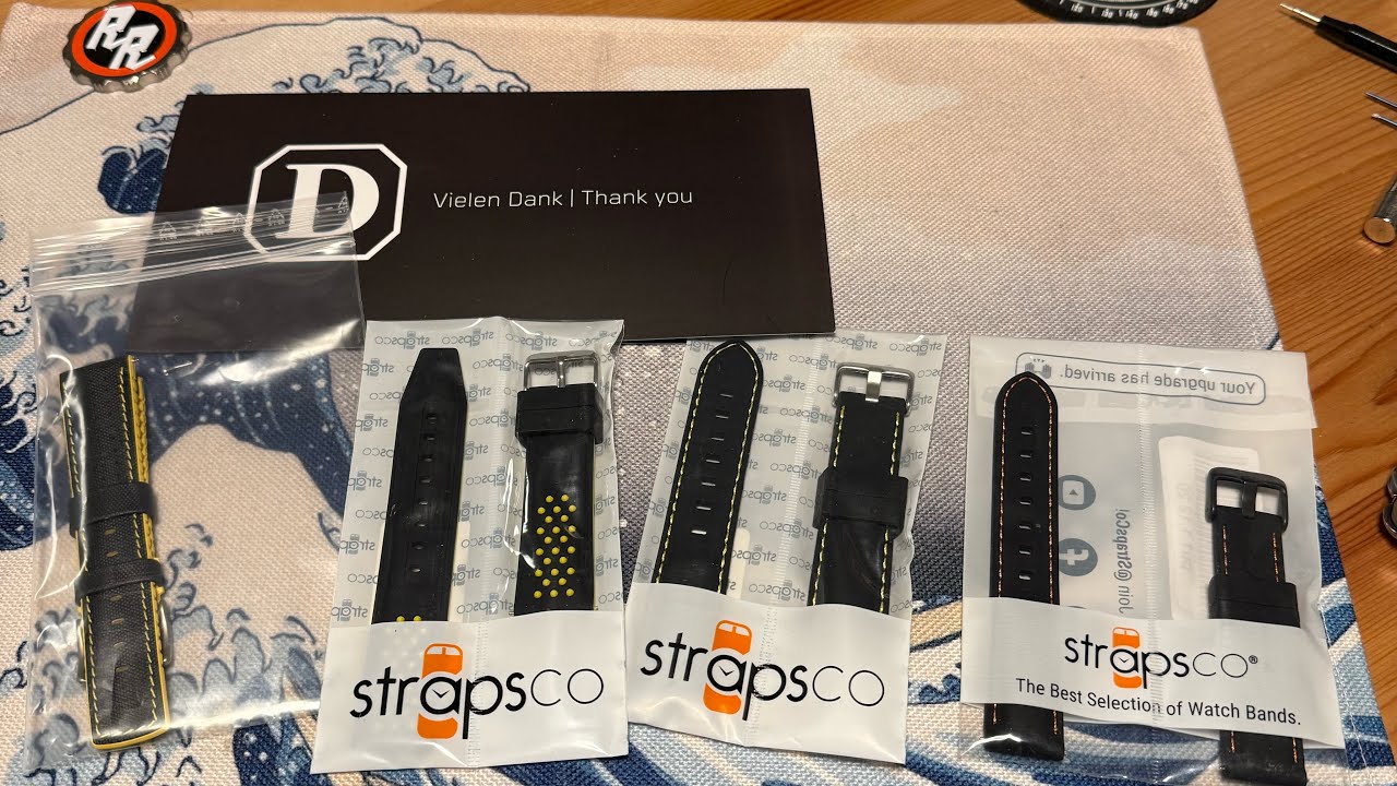 Unboxing Straps from Strapsco and Damasko!!! - YouTube