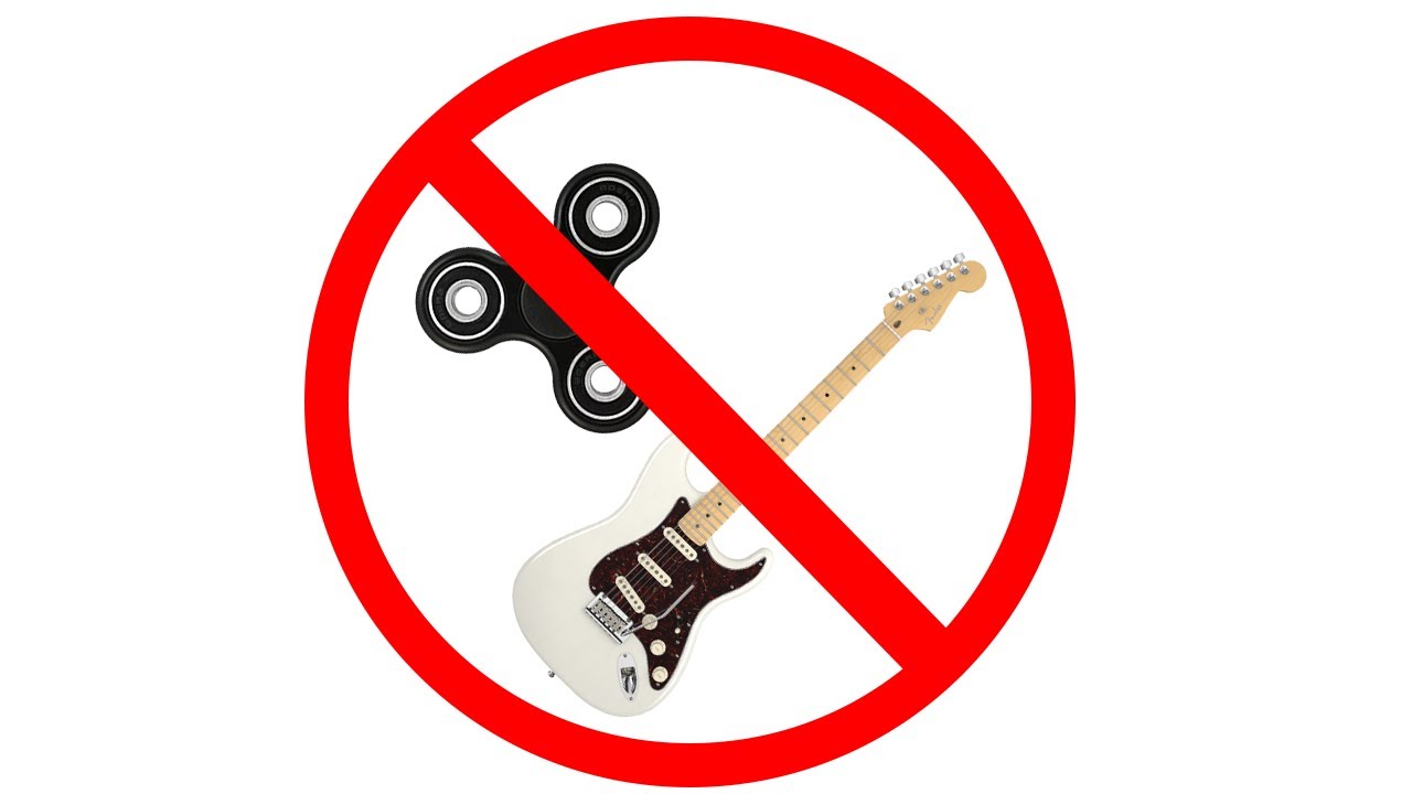 Fidget Spinner on GUITAR - YouTube