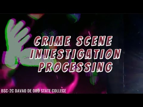 CDI - CRIME SCENE INVESTIGATION (BSC-2C) - YouTube