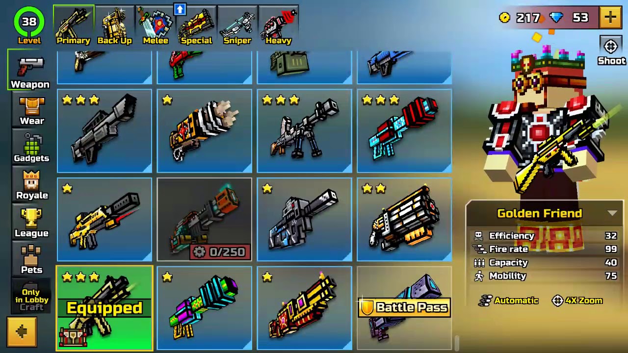 Secret Forces Rifle VS Golden Friend | Pxgun3d Let's Play - YouTube