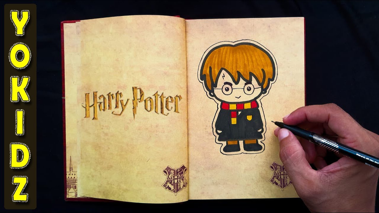 HOW TO DRAW HARRY POTTER CUTE AND EASY YouTube