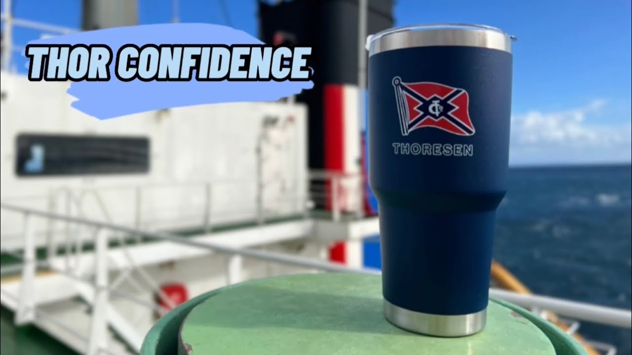 MV. Thor Confidence - Stop Plastic bottled water for vessels campaign ...