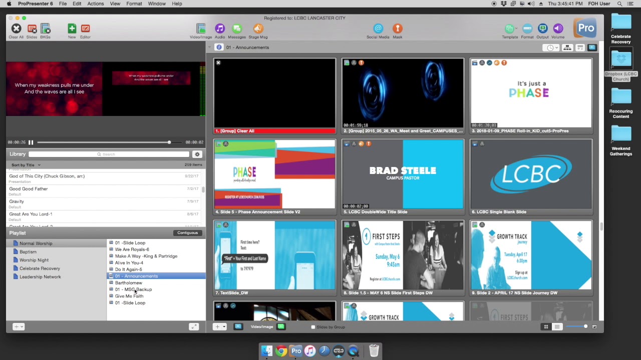 Propresenter 101 - YouTube