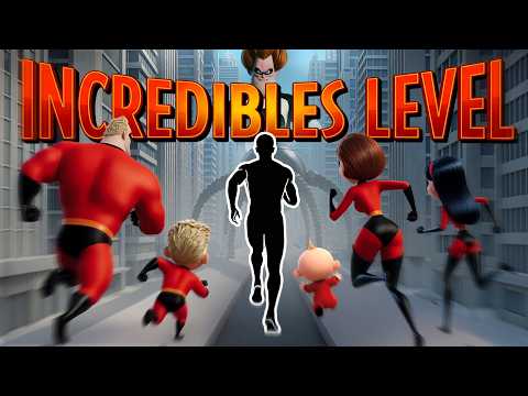 Immersive Interactive Warm Up | INCREDIBLES RUN! 🦸💥 ~200 kcal Burn | Fun Workout | Full Body