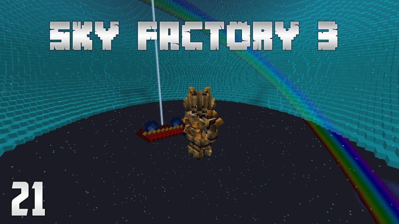 Sky Factory 3 EP21 RFTools Builder + More Roots - YouTube