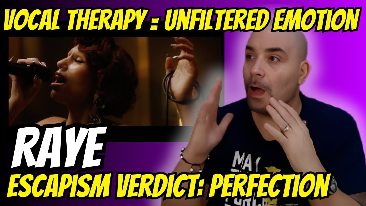 RAYE’s ‘Escapism’ LIVE is VOCAL THERAPY! 😱 (3X Gold Artist BREAKDOWN ...