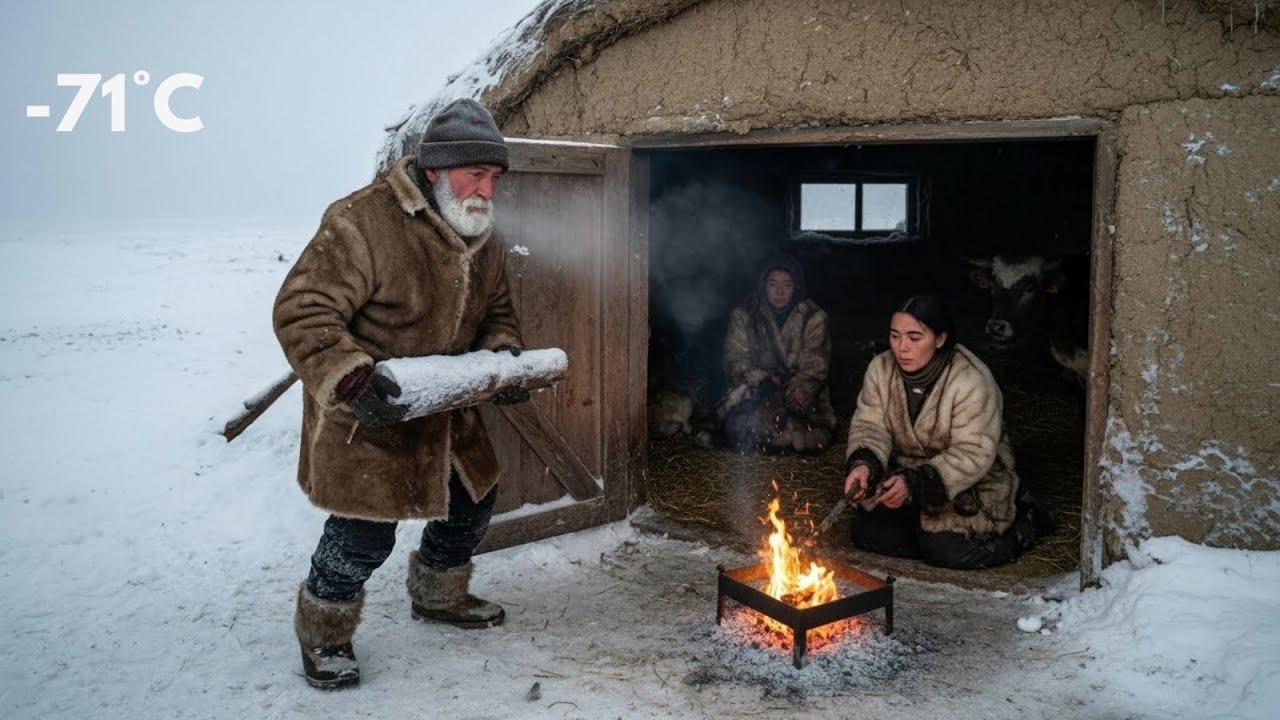 The Mud Cabin That Withstood −71°C and Saved Their Lives - YouTube