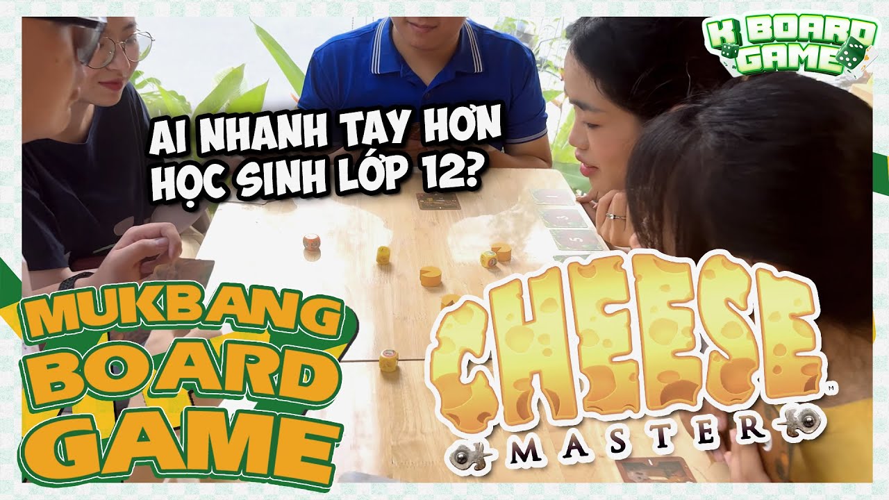 Cheese Master: Cuộc chiến mèo chuột siêu đỉnh | MUKBANG BOARD GAME - K ...