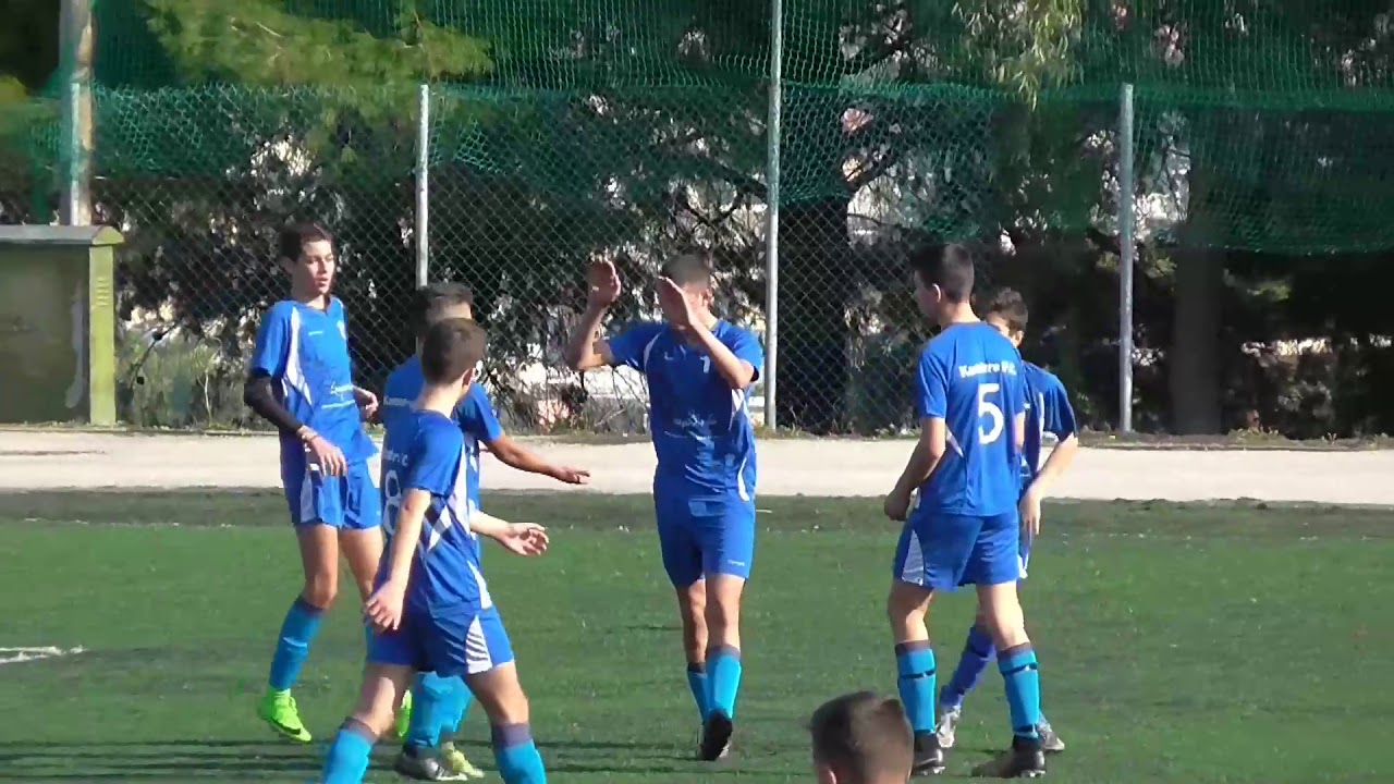 Καματερό-Κεραυνός Πετρούπολης 2-0 (Παιδικό) HighLights - YouTube