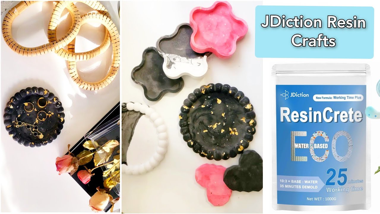 Diy Resin Crafts |JDiction ResinCrete Kit | diy Resin carfts for ...