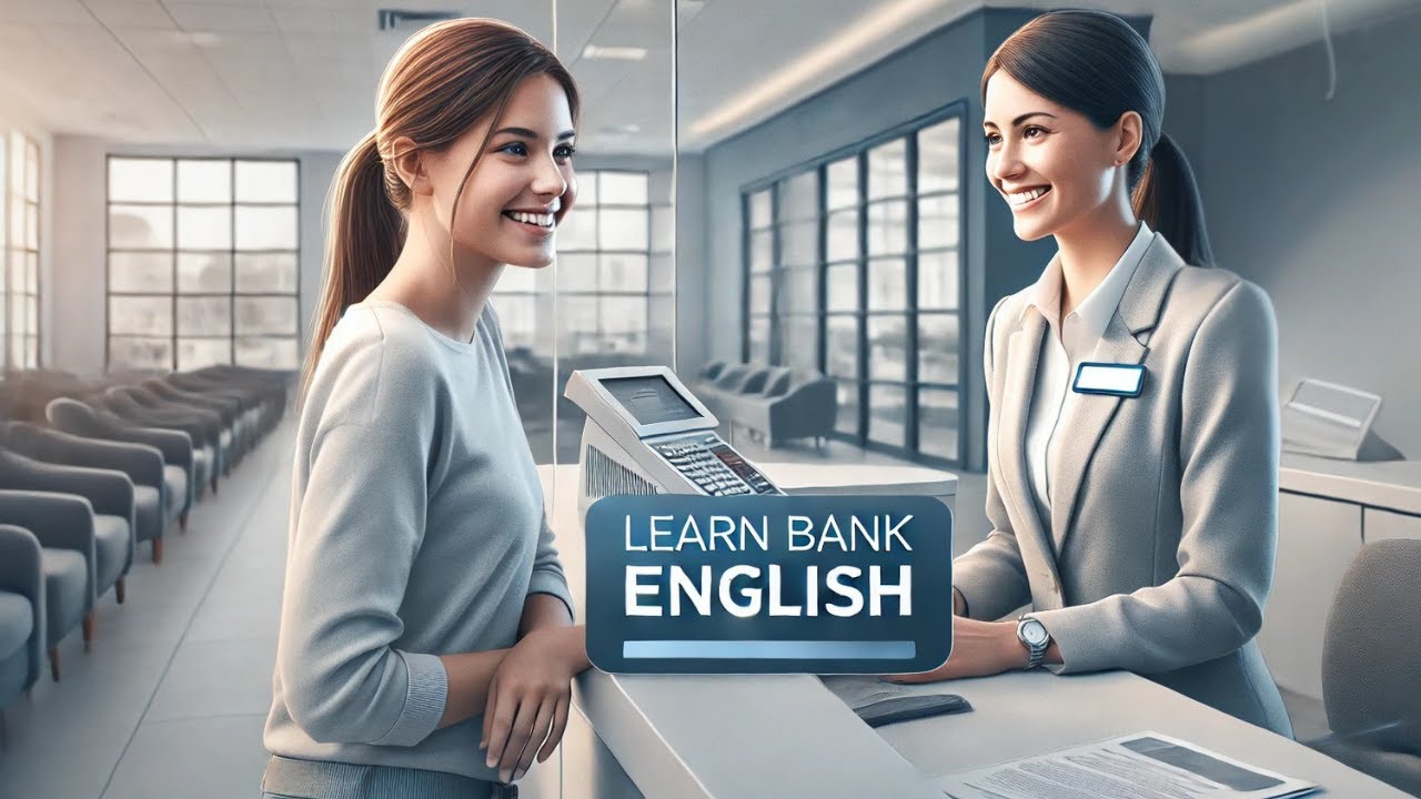 English Conversations at the Bank! – Essential Banking Dialogues - YouTube
