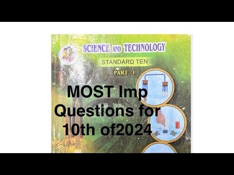 [Part -2]MOST IMP QUES…OF SCIENCE-1 FOR 10TH 2024,[16 scientific reason ...