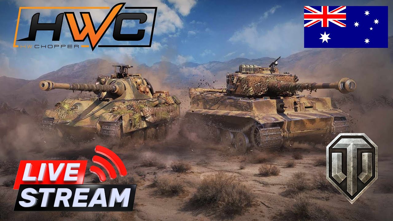 DROPS🦘I love TANKs🦘 | World of Tanks Live with Chopper - YouTube