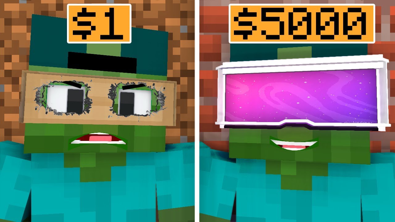 Zombie Tests Cheap VR and Apple Vision Pro - Minecraft Animation - YouTube