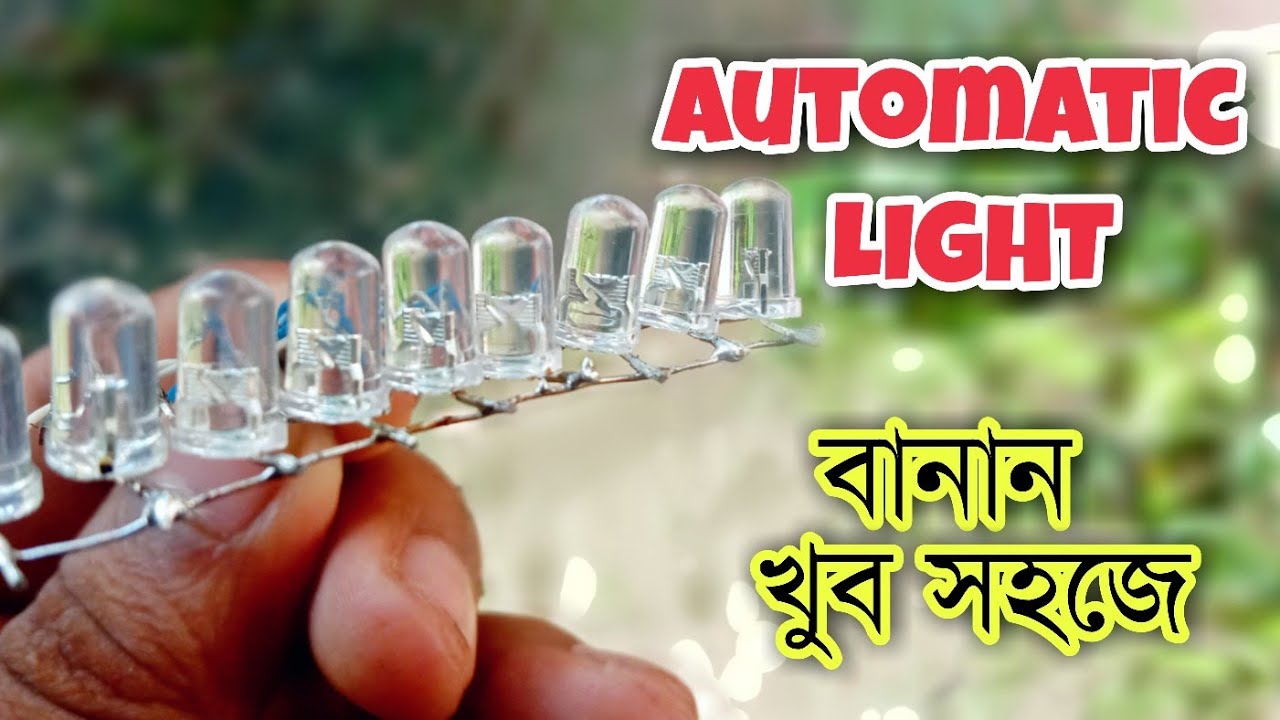 How To Make Running LED Chaser Light | Make Running LED Light Without ...