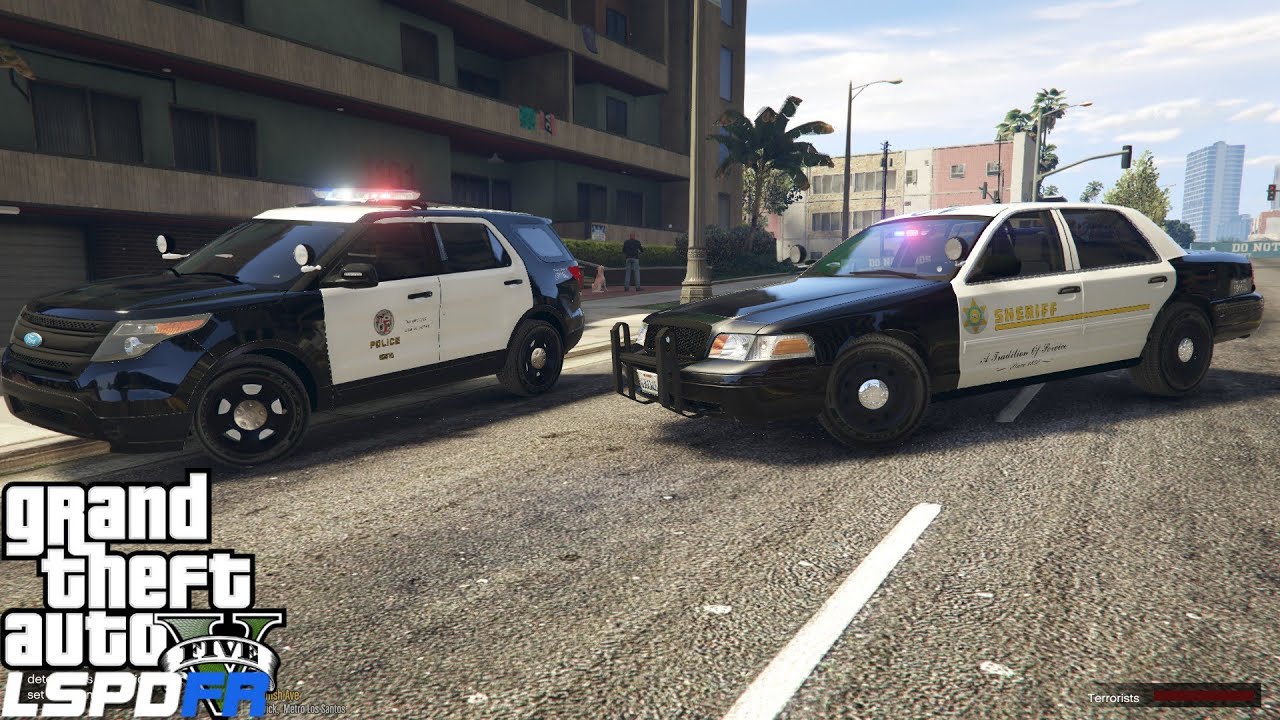 GTA 5 LSPDFR Police Mod 232 | Los Angles County Sheriff Slicktop Crown ...