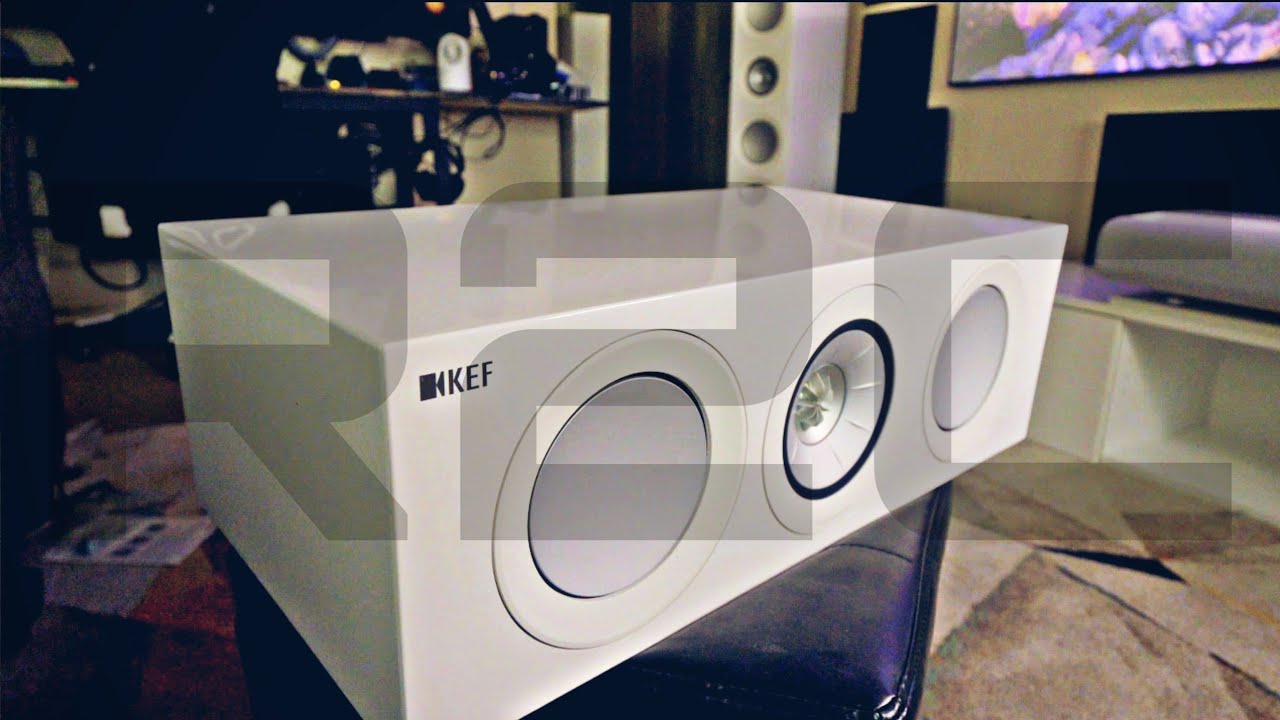KEF R2C Center Channel Speaker - YouTube