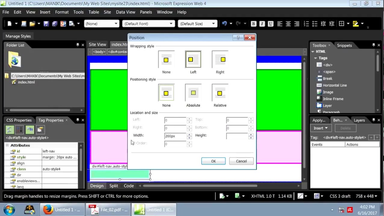 How To Create A 3 Column Layout In Microsoft Expression Web 4 YouTube How To Create A 3 Column Layout In Microsoft Expression Web 4 YouTube