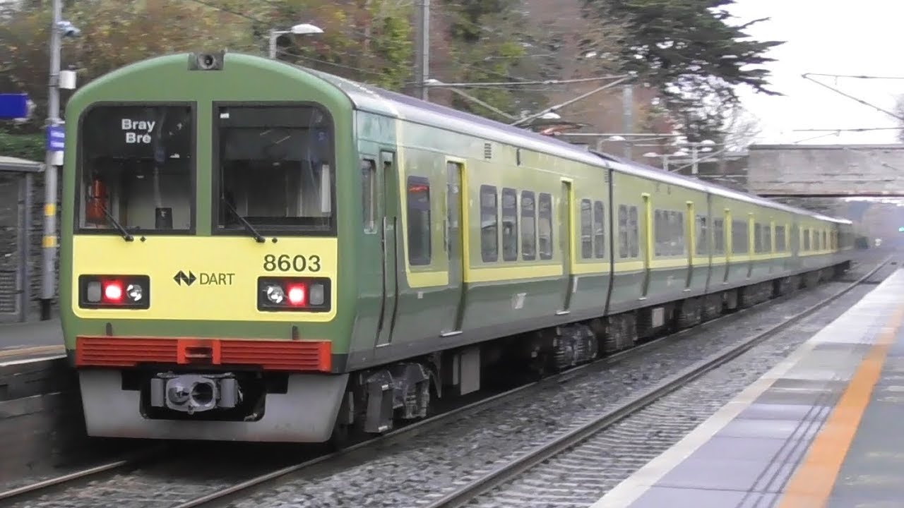 Irish Rail 8500 Class Dart Train 8603 - Portmarnock Station, Dublin ...