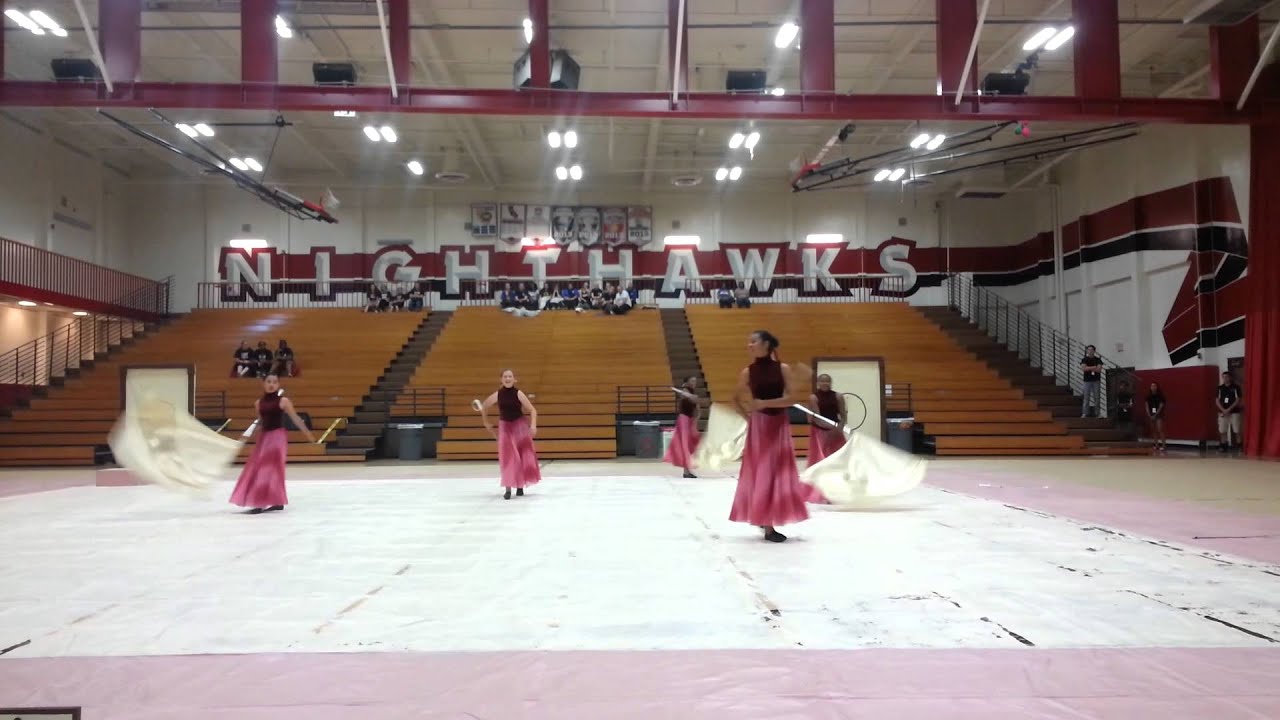 Vista Heights MS Winter Guard "Time after time" - YouTube