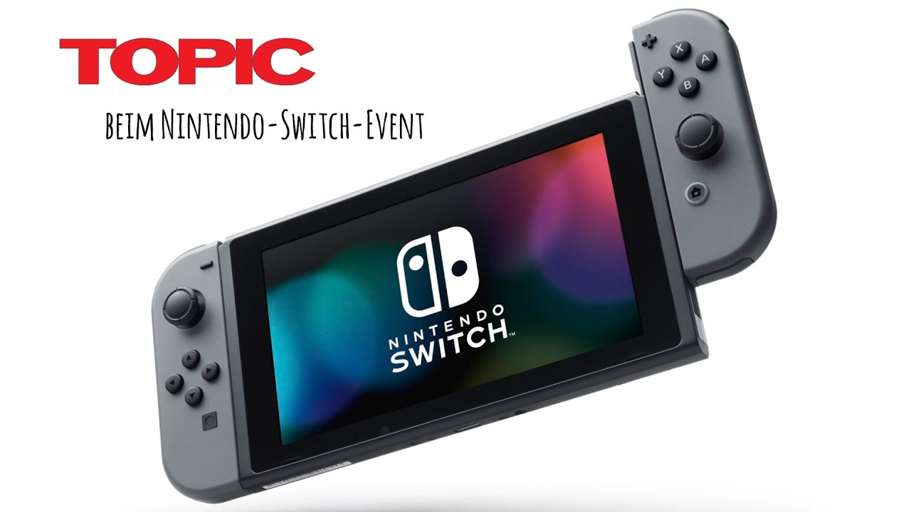 TOPIC beim Nintendo-Switch-Event - YouTube