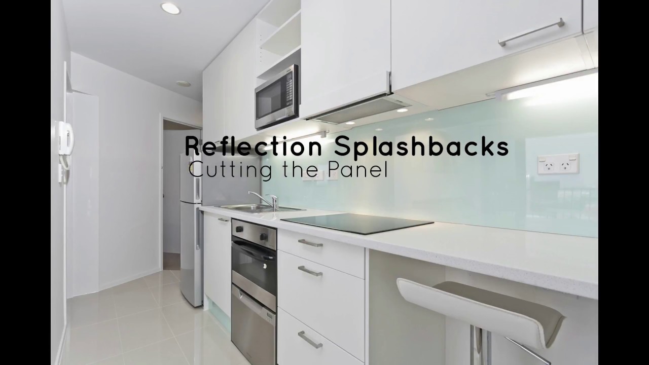 Cutting your Reflections splashback panel (2 of 7) by reflections.co.nz - YouTube