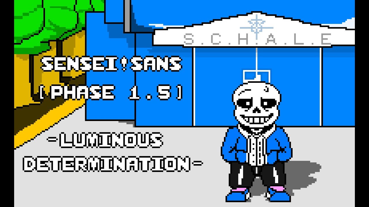 [Undertale × Blue Archive] sensei!sans Phase1.5 - Luminous ...