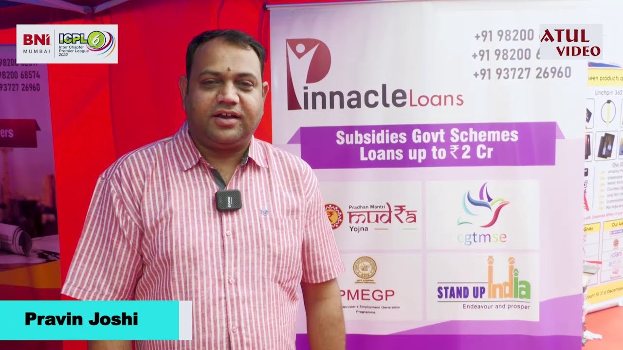 4-12-2022 BNI ICPL - Cricket-Testimonial- Pravin Joshi Pinnacle Loans.m ...