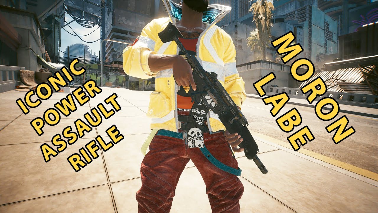 How To Get Moron Labe (Crafting Spec) Power Assault Rifle - Cyberpunk ...