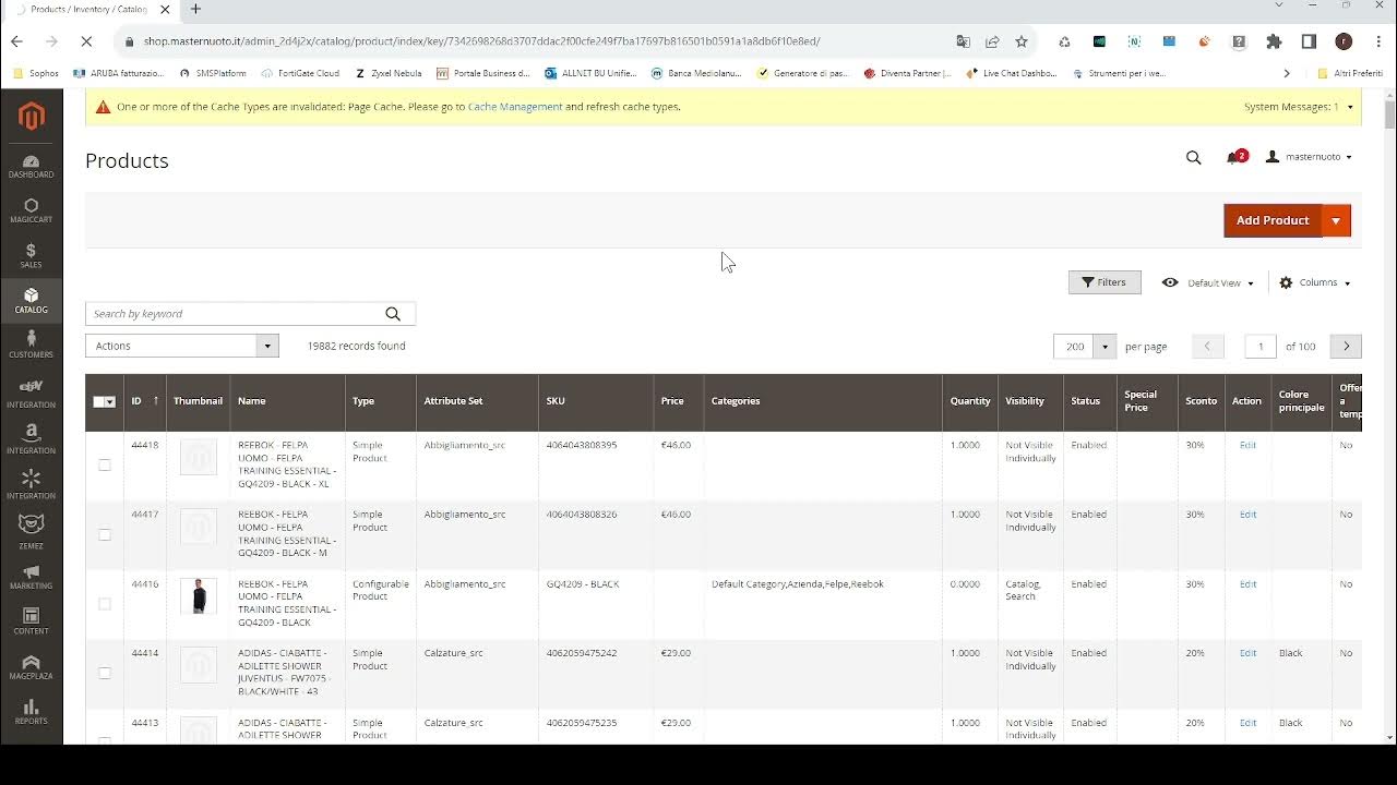 Magento problem when add new product after install Magento 2 Inventory Report Extension - YouTube