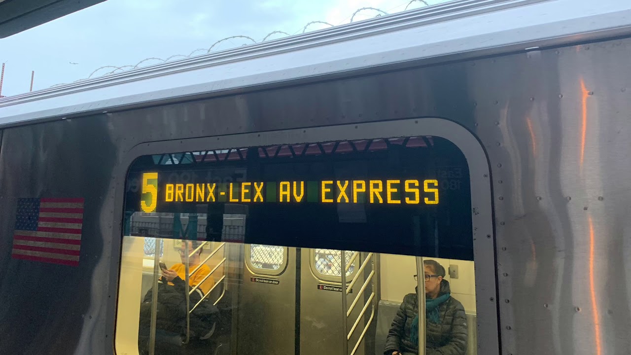 MTA Subway - Custom R142/A (5) To Burnside Av Announcement - YouTube