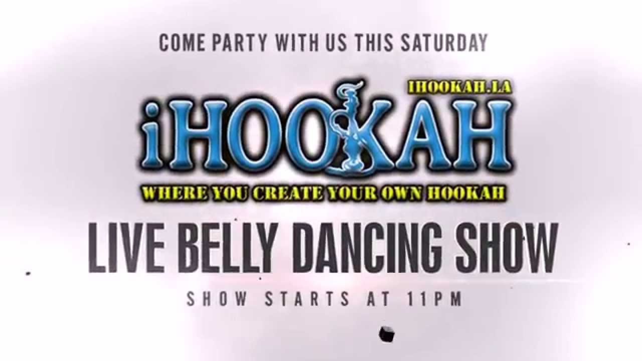 SATURDAY NIGHT LIVE BELLY DANCING SHOW AT iHOOKAH LOUNGE - YouTube