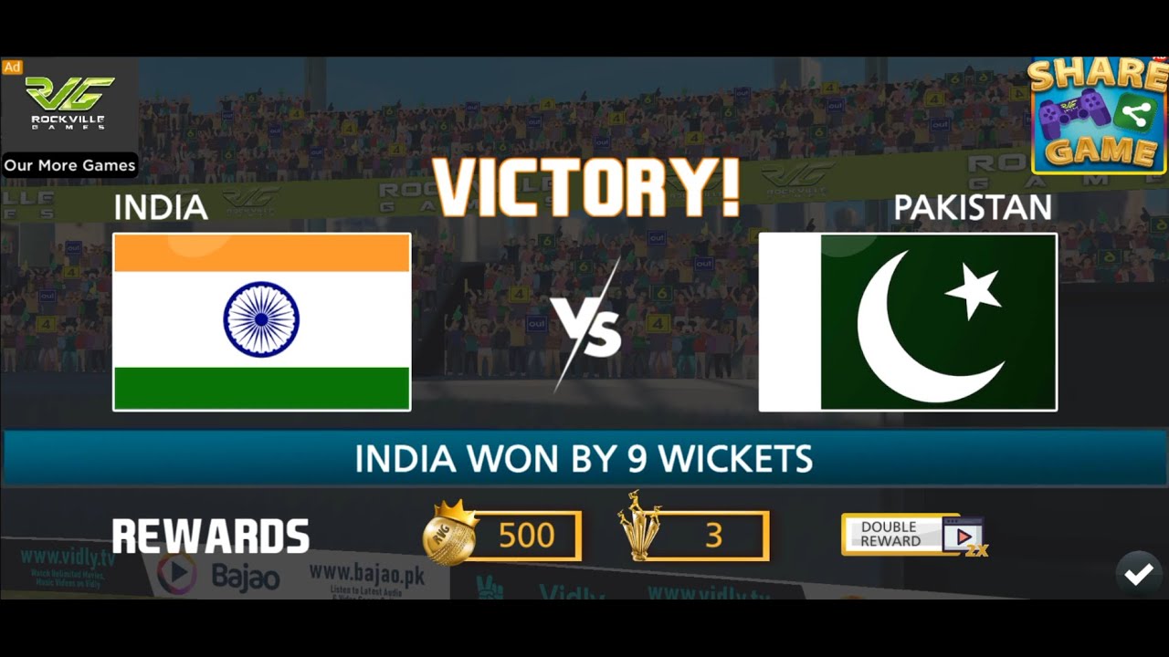 RVG Cricket T20 WC 2022 Highlights IND VS PAK - YouTube