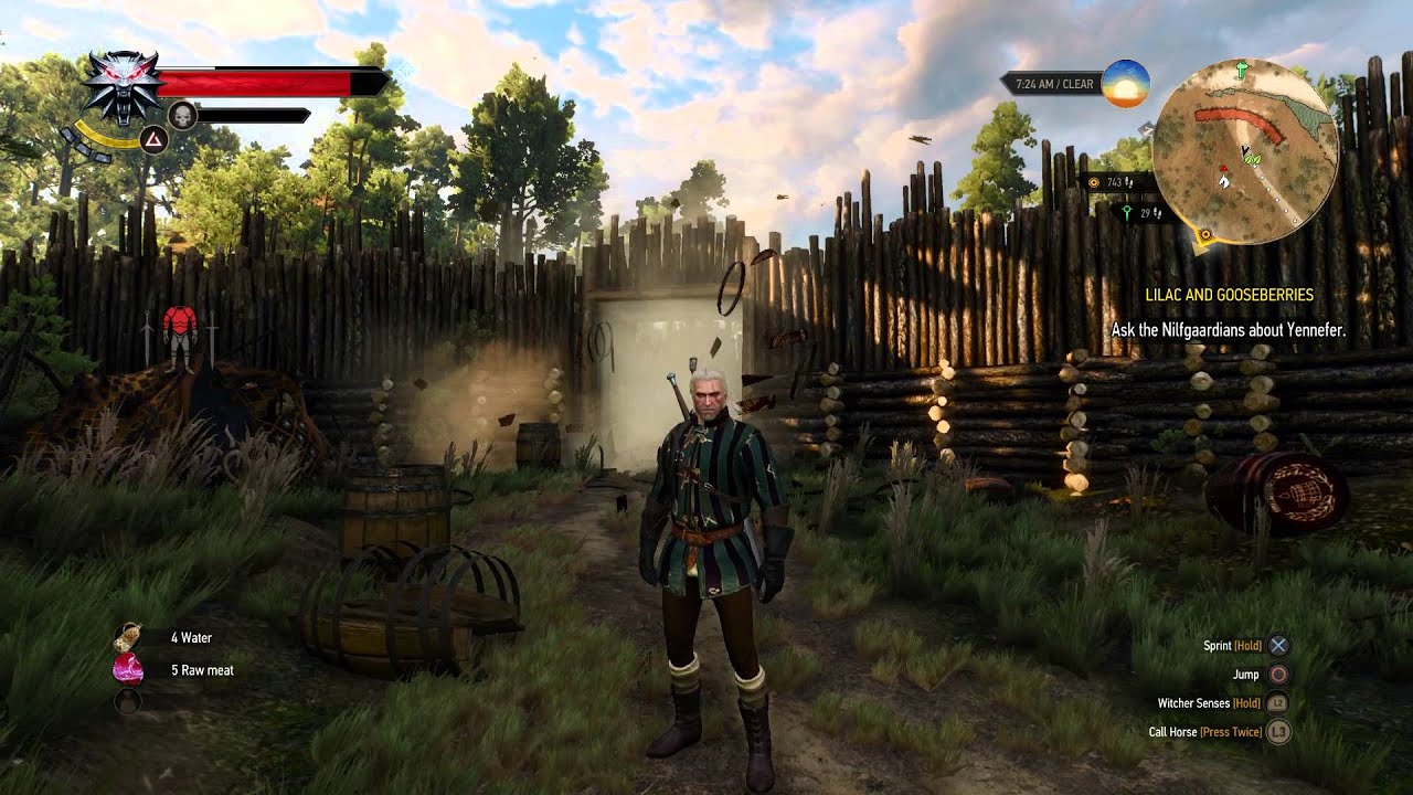 The Witcher 3: Wild Hunt - White Orchard: Aard + Igni Epic Barrel ...