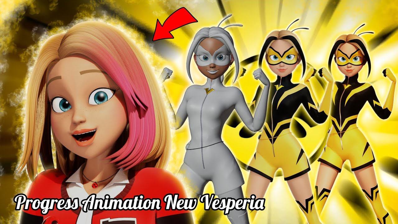 Progresso Criativo: A Transformação da nova Vesperia em 3D 🐝 - YouTube