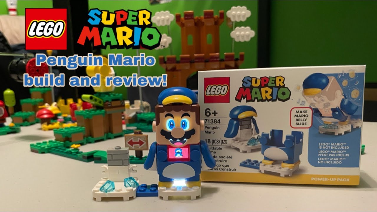 LEGO Penguin Mario Power Up Pack build and review! - YouTube