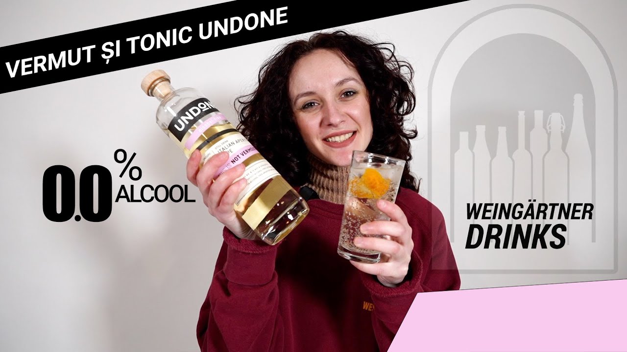 Tutorial Cocktail VERMUT SI TONIC UNDONE Fara Alcool - YouTube