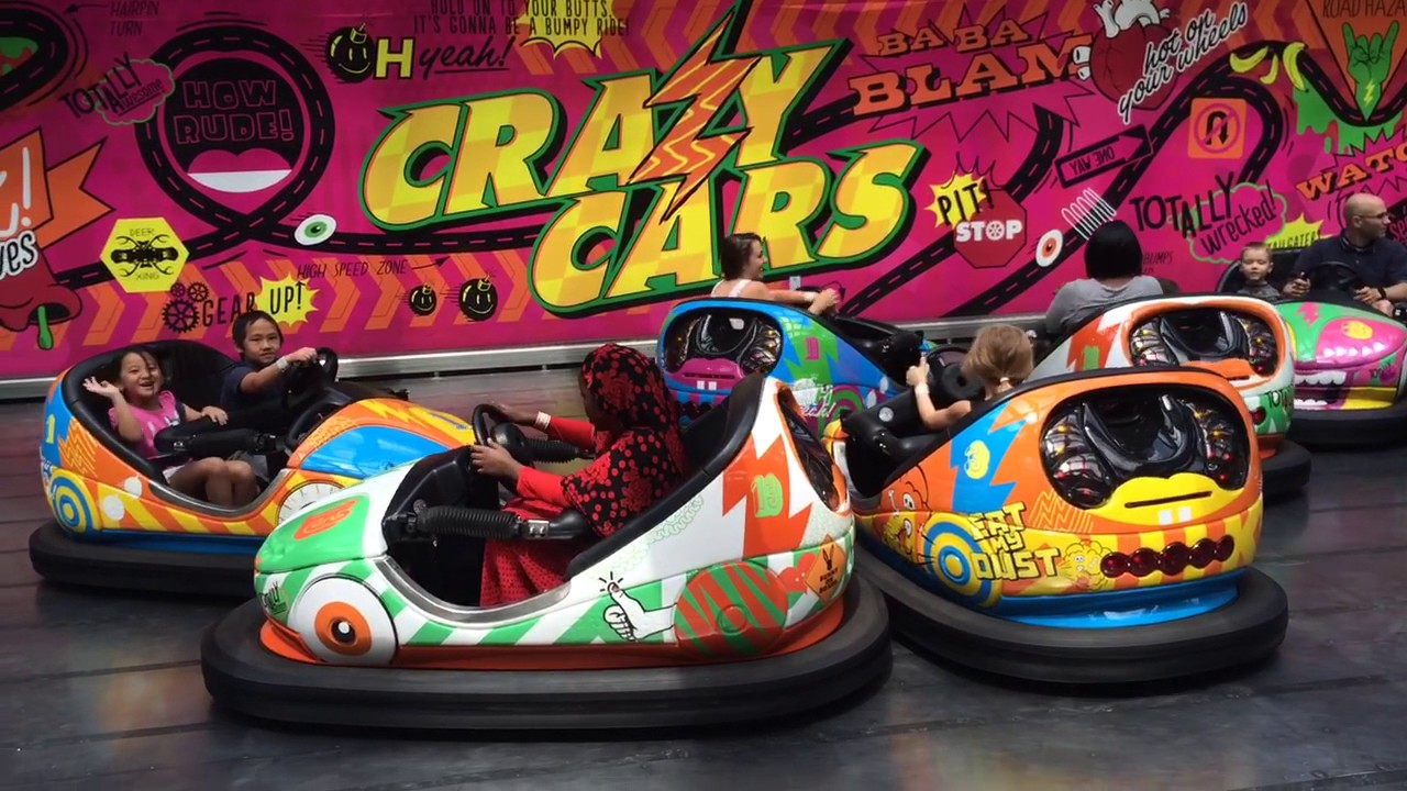 Go Cart at Mall of America with kids 7/19/1 - YouTube