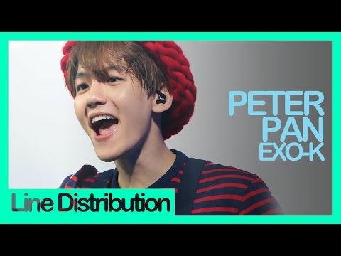 [Line Distribution] EXO-K - Peter Pan