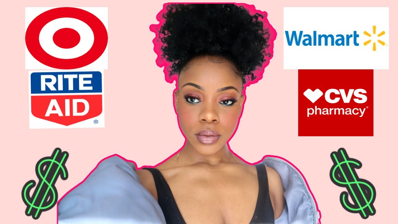 DRUG STORE MAKEUP LOOK ! BADDIE ON A BUDGET ! WOMEN OF COLOR :) - YouTube