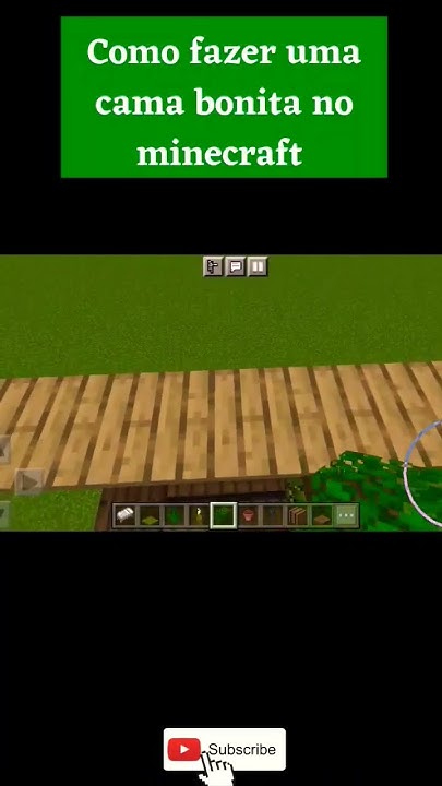 Decoração para seu quarto no minecraft ( tutorial simples e rápido ...