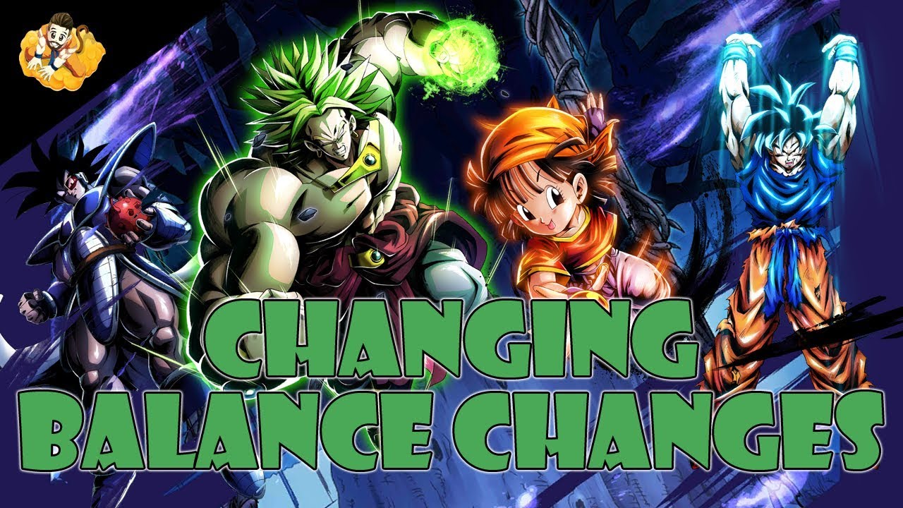 Changing Balance Changes Dragon Ball Legends DB DBL - YouTube