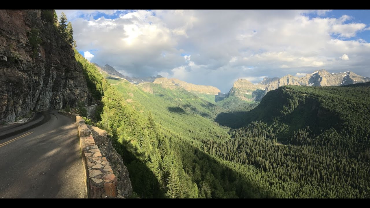 Driving Going to the Sun Road in Glacier National Park, Montana - YouTube