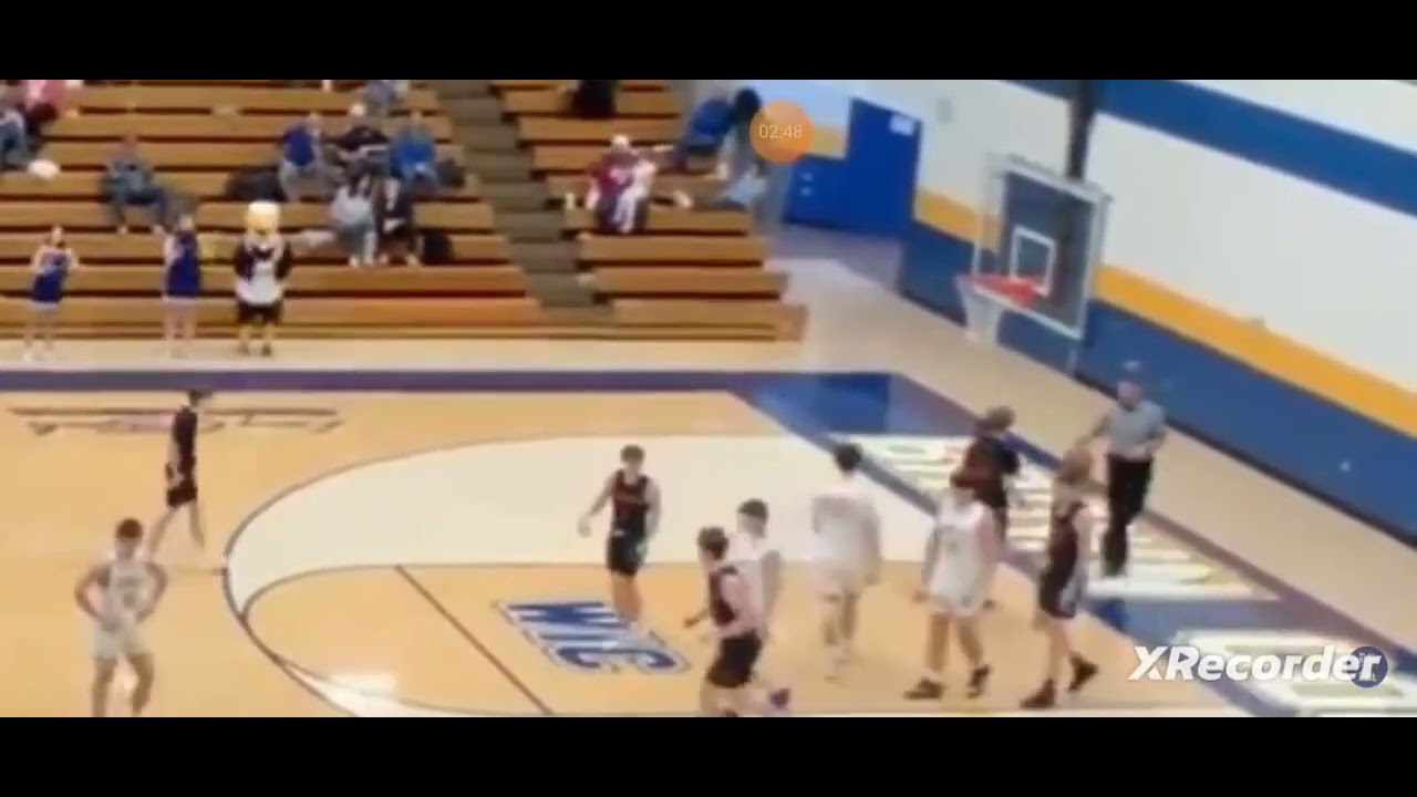 Eli Harden #20 big block from behind VS North Putnam 1/21/23 # ...