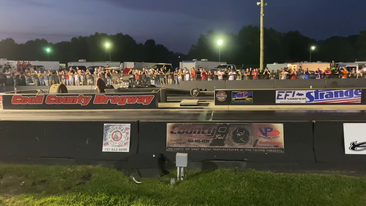 pro comp dragster at cecil county dragway - YouTube
