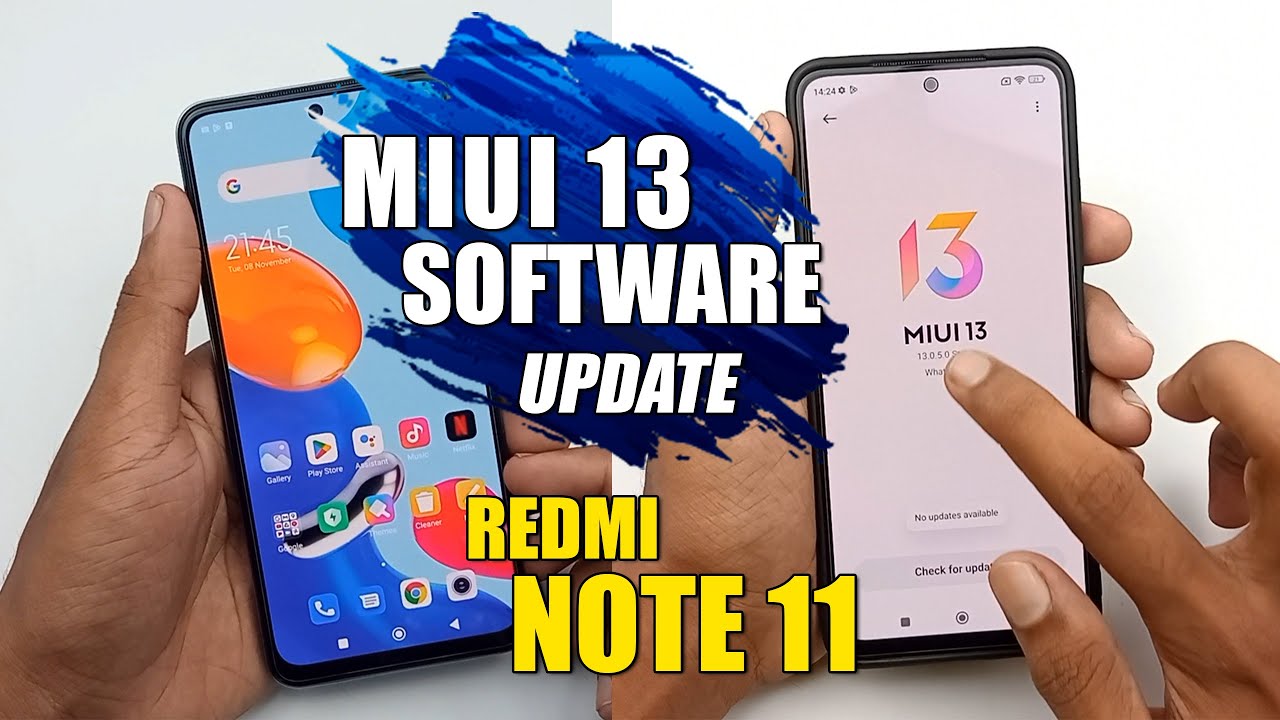 Redmi Note 11 New Software Update MIUI 13 Security Update How To Update ...